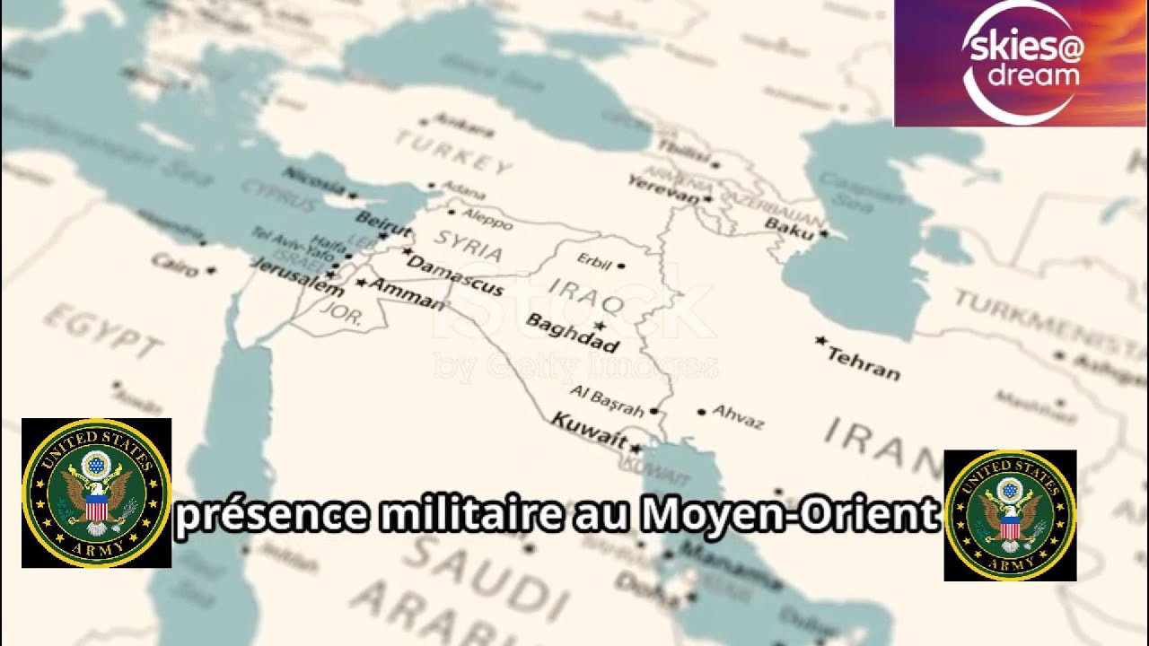 Les bases militaires américaines au Moyen-Orient... - YouTube