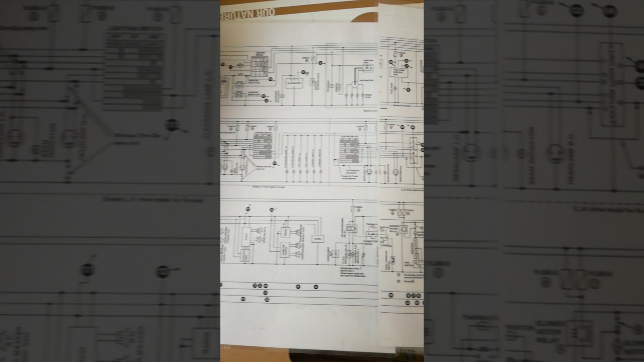 Nissan Urvan E24 Circuit Diagram - YouTube
