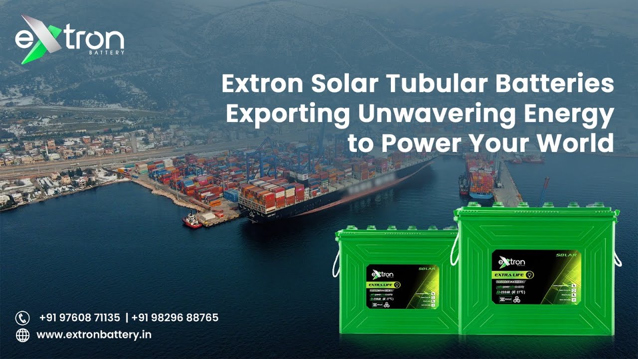 Extron Battery | Unwavering Solar Power for a Brighter Future 🌍 # ...