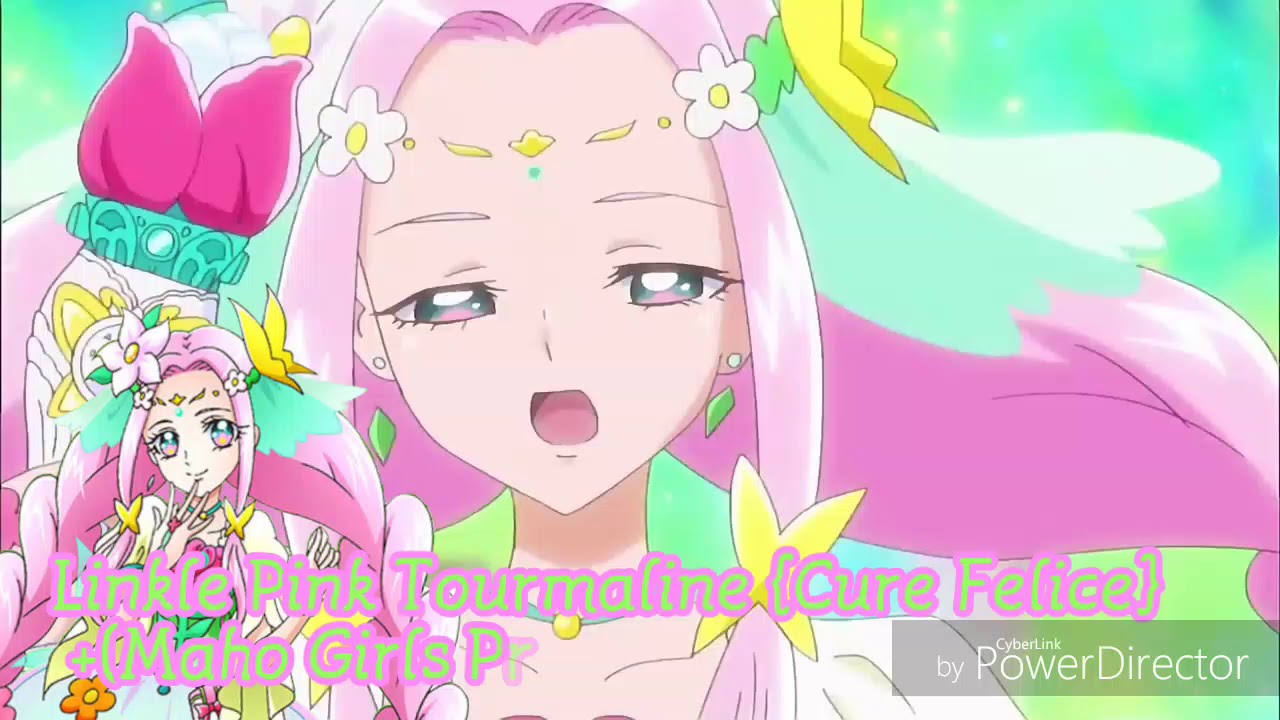 All Green Precure Attacks {Cure Mint-Cure Milky} - YouTube