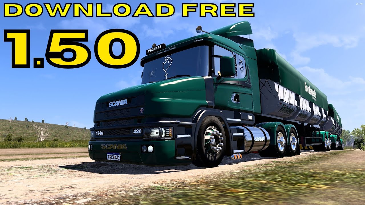 DOWNLOAD MOD DOS INSCRITO SCANIA 124G ETS2 1.50 - YouTube