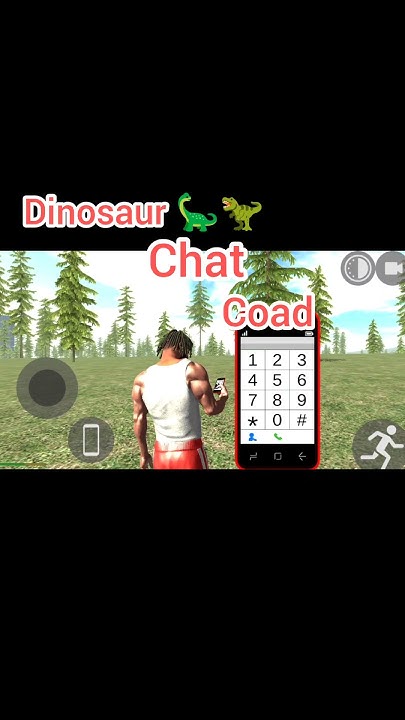 Dinosaur 🦕 Cheat code in Indian bike driving 3D game 😈 ll #cheat #code# ...