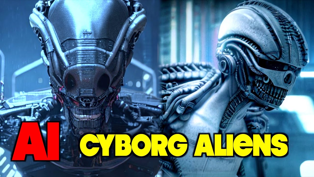 Insane AI Generated Cyborg Aliens Part 6 - YouTube