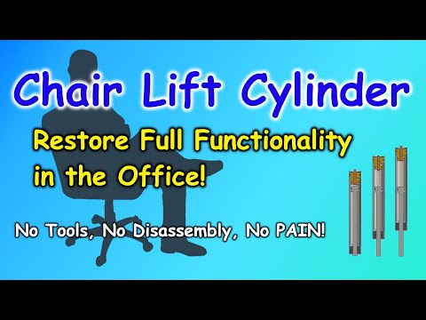 How To Repair Pneumatic Cylinder Desk Chair