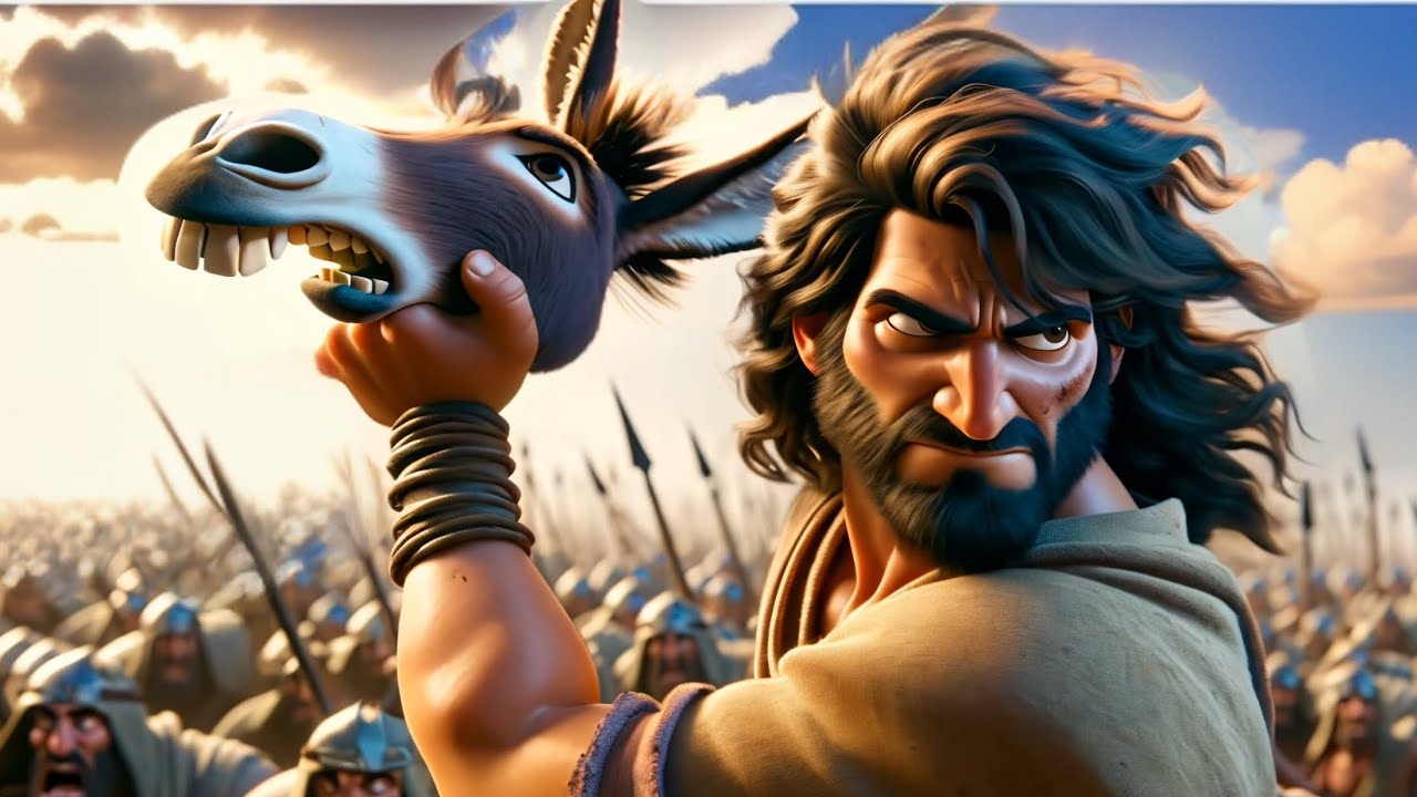 The Epic Tale of Samson | AI Animated Story - YouTube