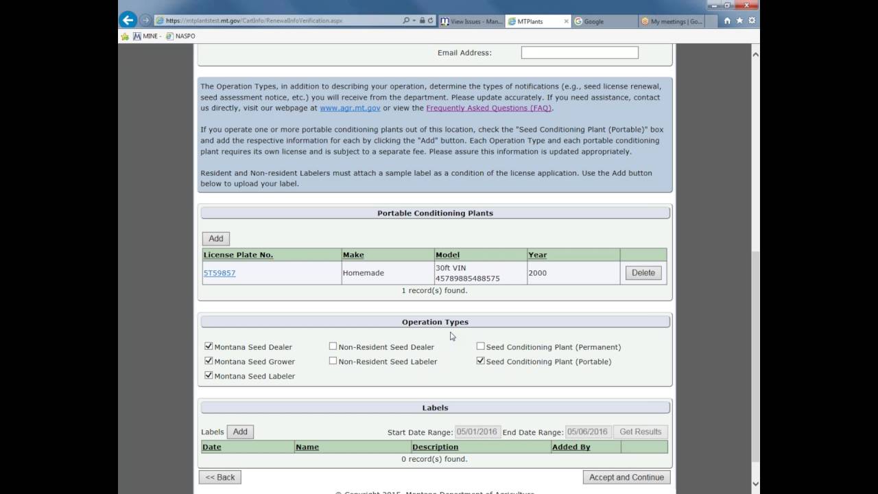 How to Renew a Seed License in MTPlants - YouTube