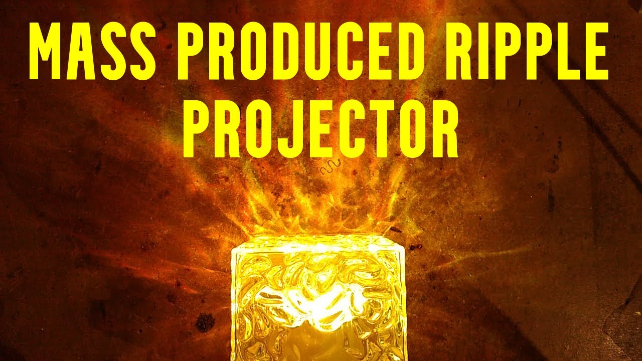 Exploring a mass-produced ripple projector - with schematic - YouTube