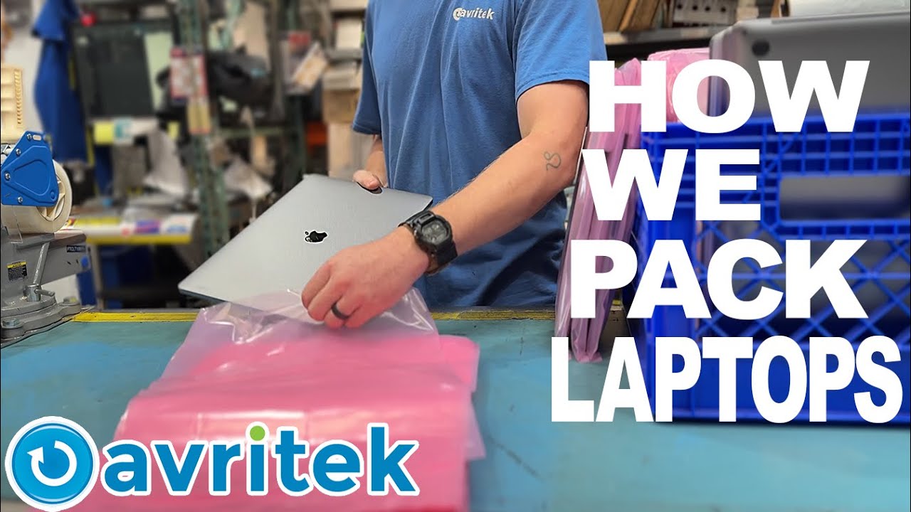 How We Pack Laptops - YouTube