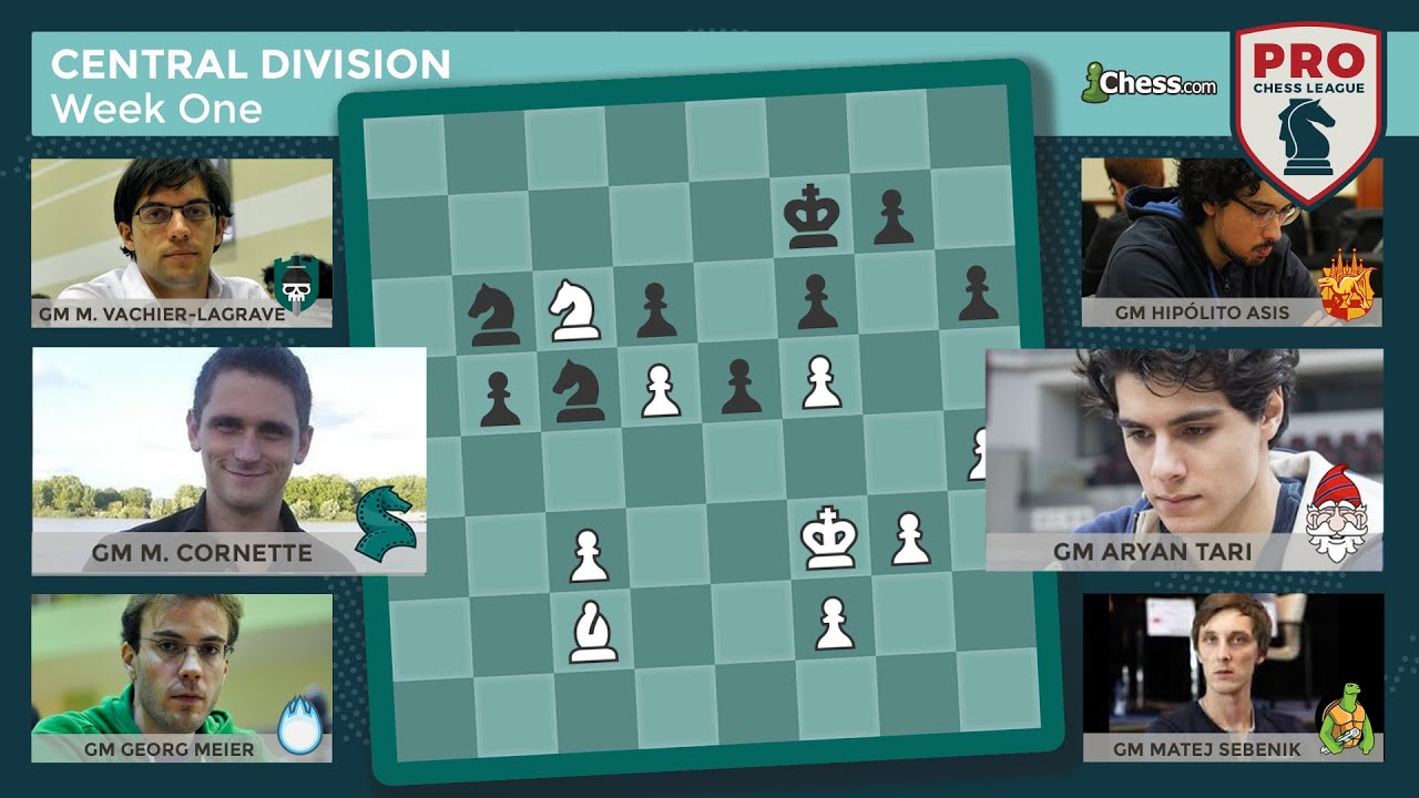 PRO Chess League Week One: Central Division - Fan Hype - YouTube