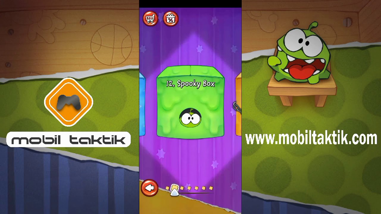 Cut The Rope Season 3 Spooky Box Level 21 - Cut The Rope Bölüm 12-21 ...