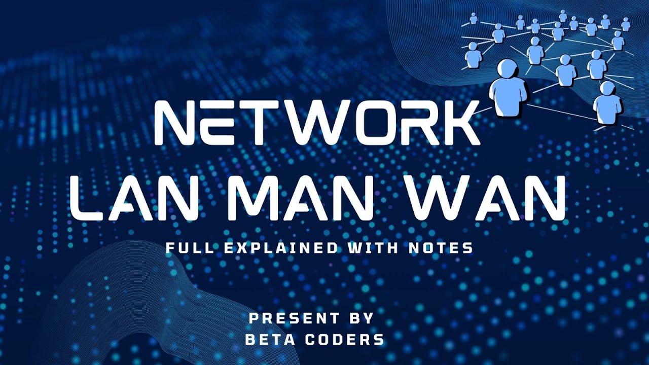 LAN MAN WAN NETWORK | FULL EXPLAINED IN ONE VIDEO WITH NOTES - YouTube