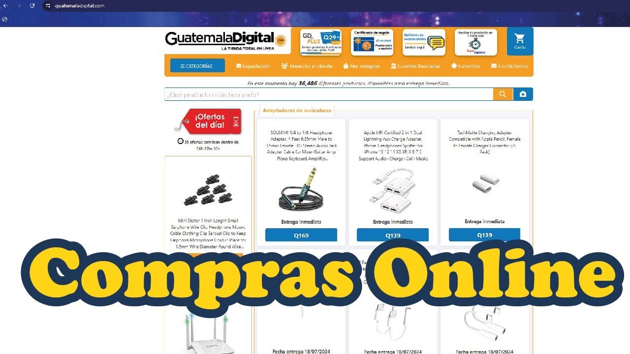 Comprando en línea en la página de Guatemala Digital.Com - YouTube