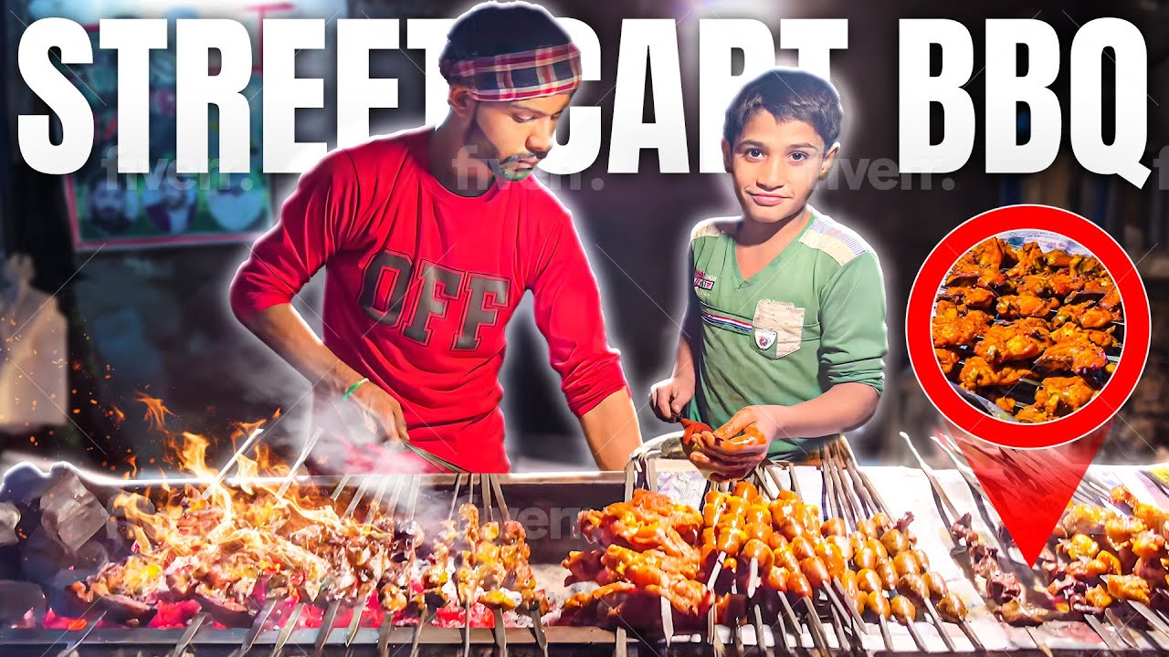 Pakistan's Best BBQ On Wheels! | Street Cart BBQ | Pakistani Street ...