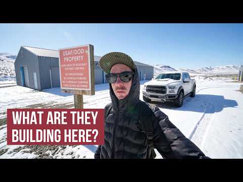 What Are They Building at this Area 51 Connected Military Base? | Halligan Mesa/Basecamp