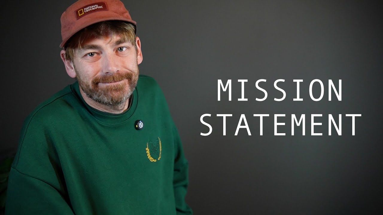 I Wrote A Mission Statement For My Youtube Chanel! - YouTube