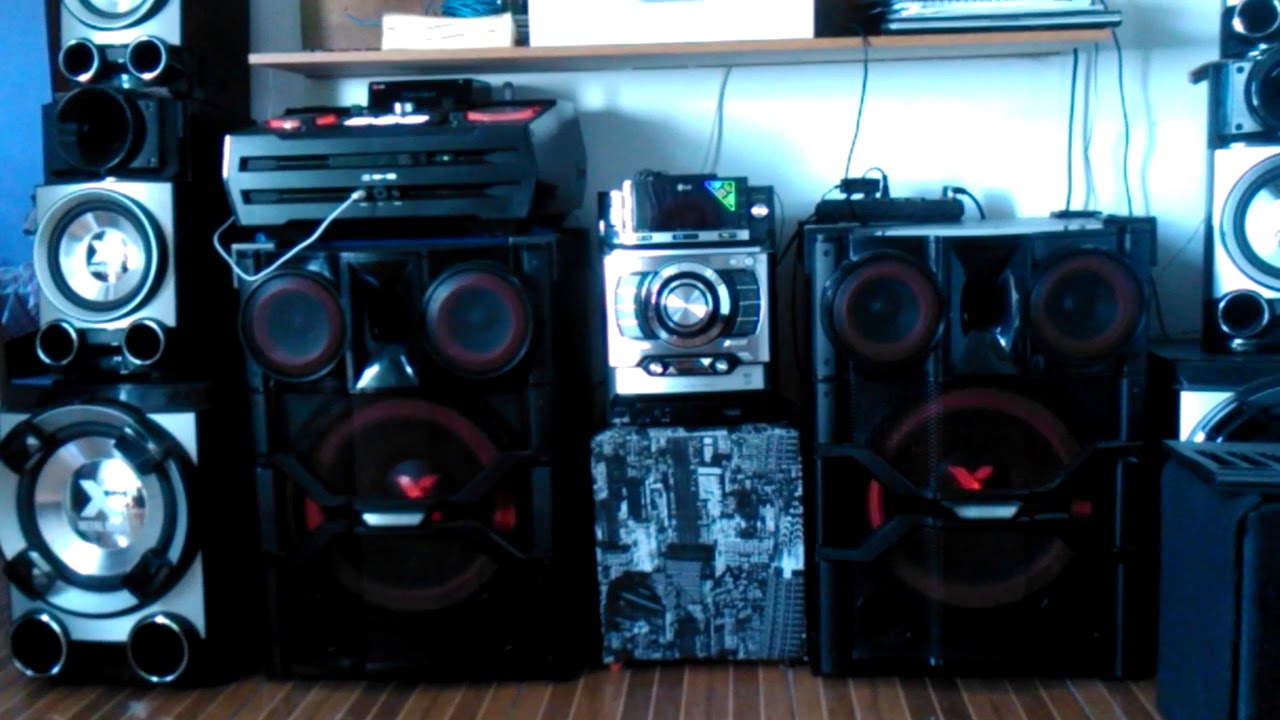 LG Xboom CM9740 Reggaeton - YouTube