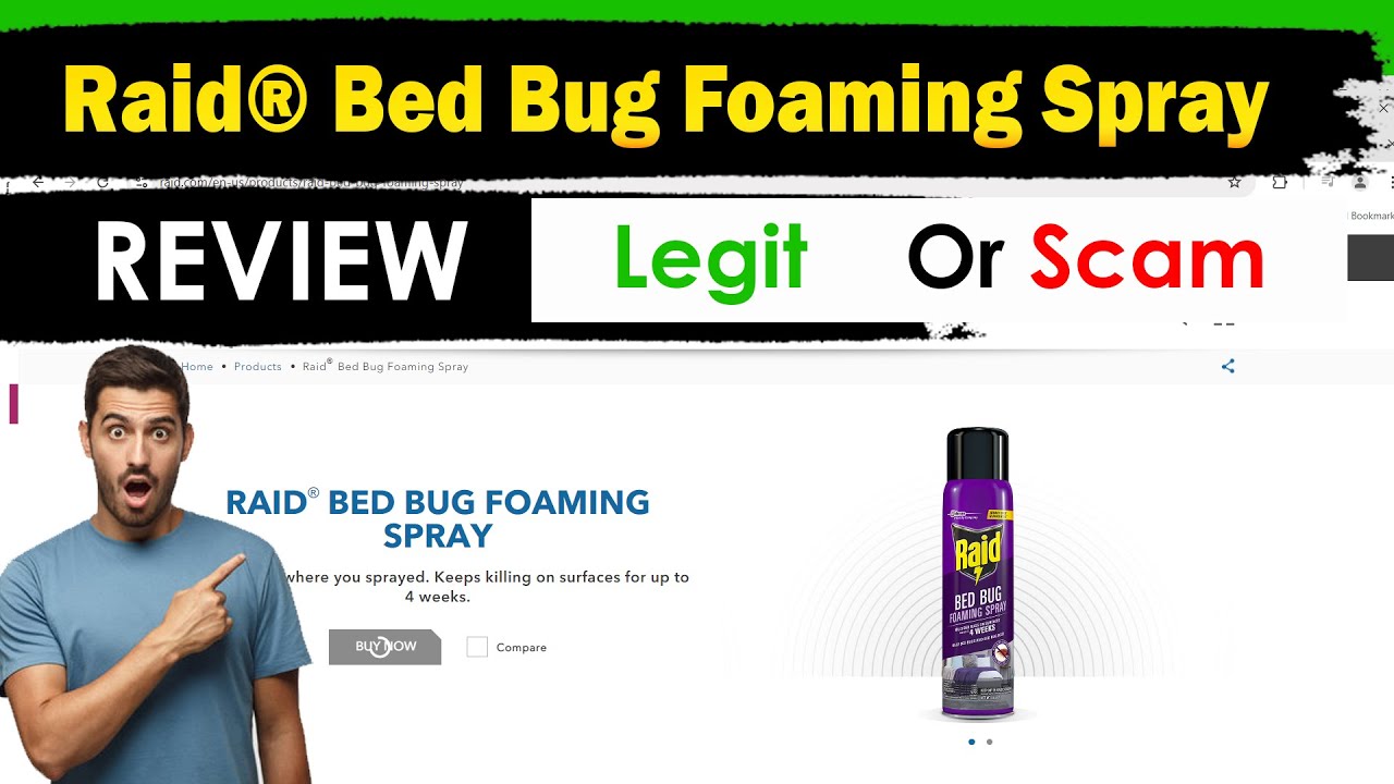 Raid Bed Bug Spray review | Raid Bed Bug Foaming Spray uses benefits ...