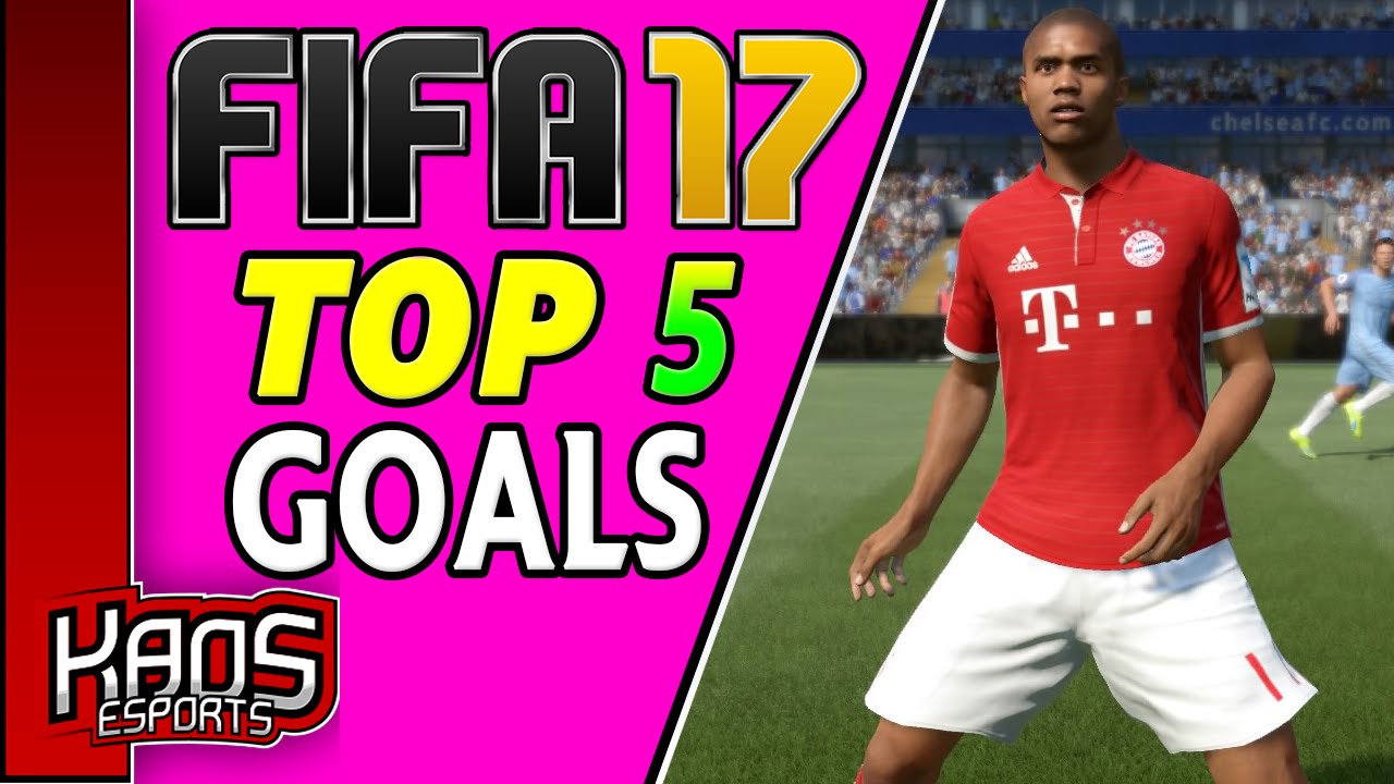 FIFA 17 TOP 5 GOALS EPISODE 4 - YouTube