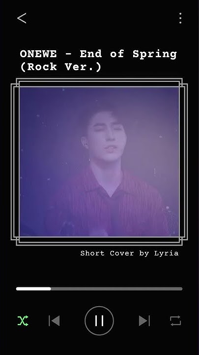 Onewe - End of Spring (Rock ver.) Short Cover - YouTube