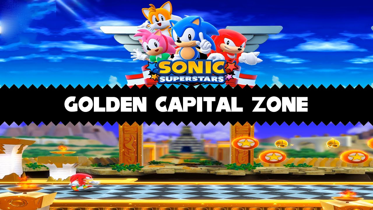 Sonic Superstars-Golden Capital Zone (PC) - YouTube