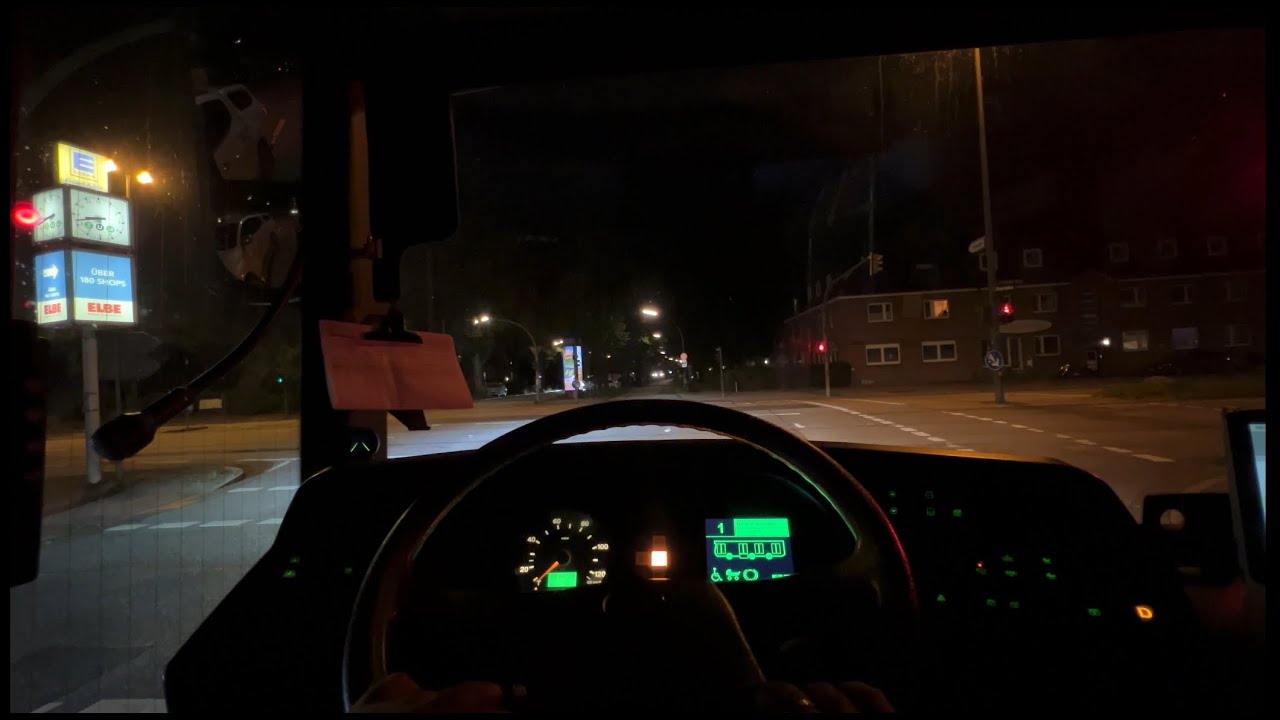 Bus Driver POV - Episode 3 | Night Drive Through the City - YouTube