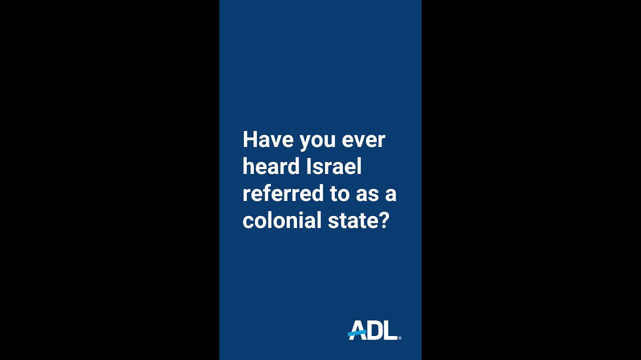 Have you ever heard Israel referred to as a colonial state? - YouTube