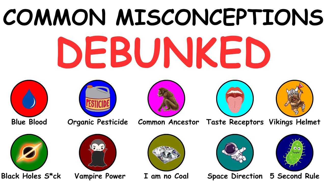 Misconceptions Debunked in 6 Minutes - YouTube