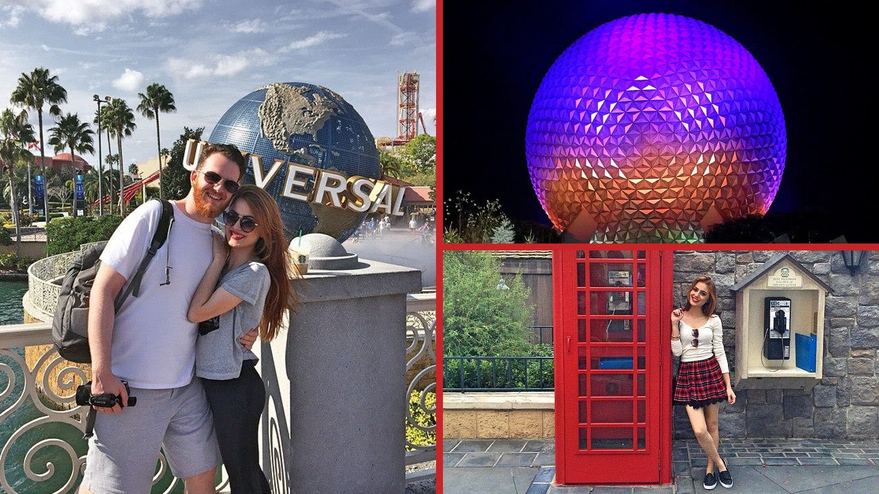 VLOG: Universal Studios + Disney Epcot! :) - YouTube