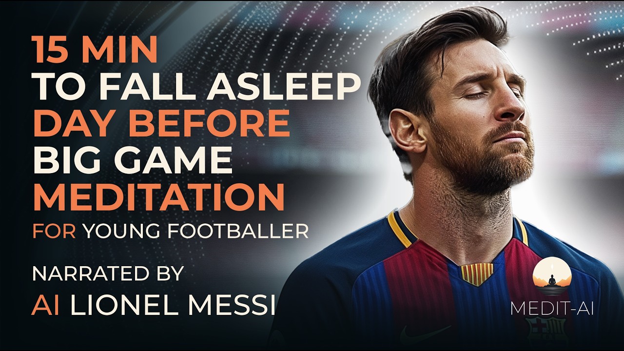 Young Footballer Pre-Game Sleep Meditation with Lionel Messi AI - for ...