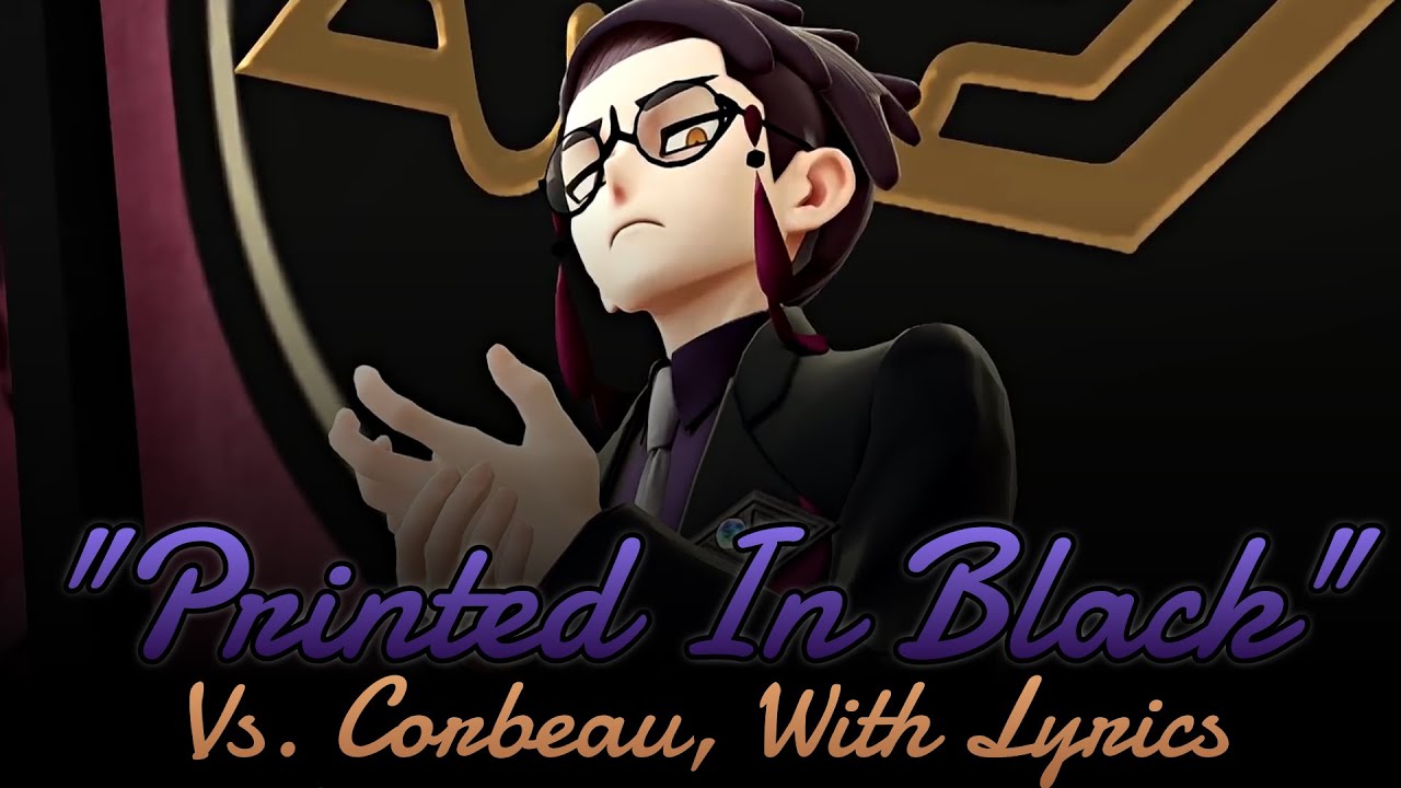 "Printed In Black" - Pokémon Legends: Z-A: Vs. Corbeau, With Lyrics ...