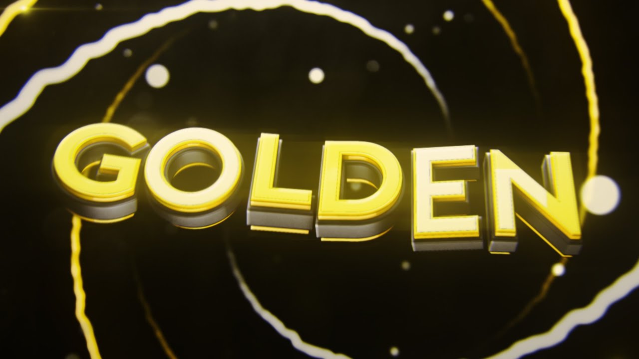 | INTRO FOR GOLDEN YTP | C4D & AE | 4K 60FPS | - YouTube