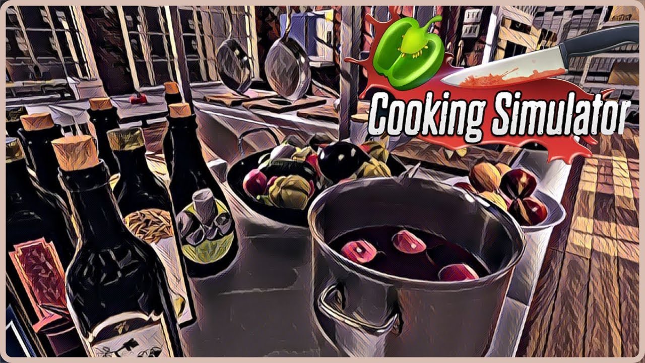 COOKING SIMULATOR descubre la TRUCHA AL HORNO y le ¡ENCANTA ...