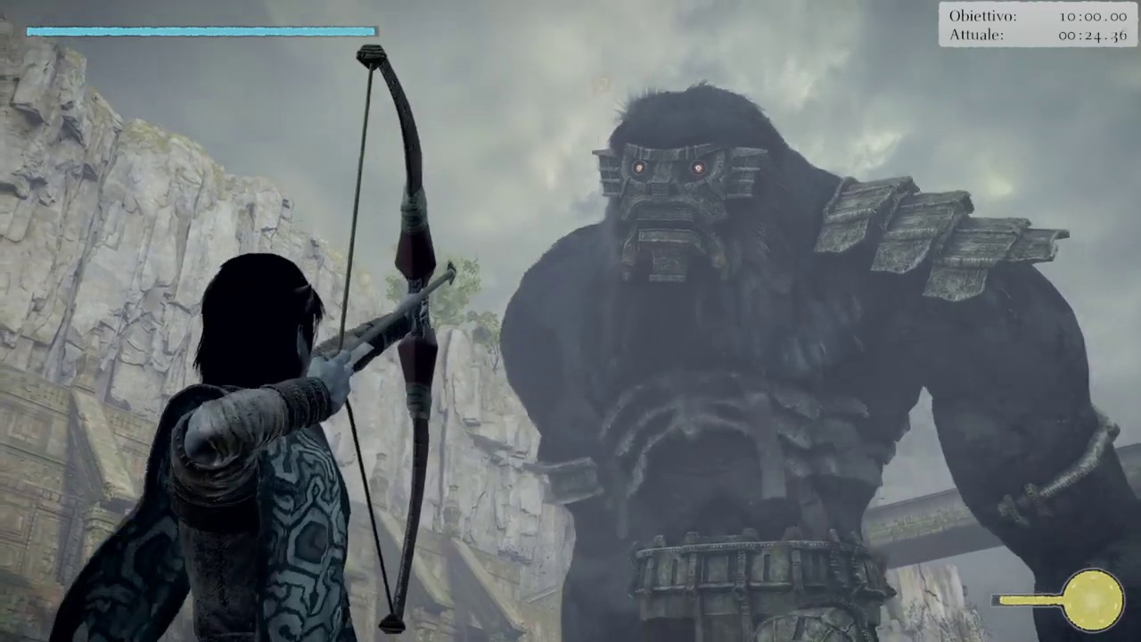 SHADOW OF THE COLOSSUS™ Perfect Time Attack - Argus 15th Colossus - YouTube