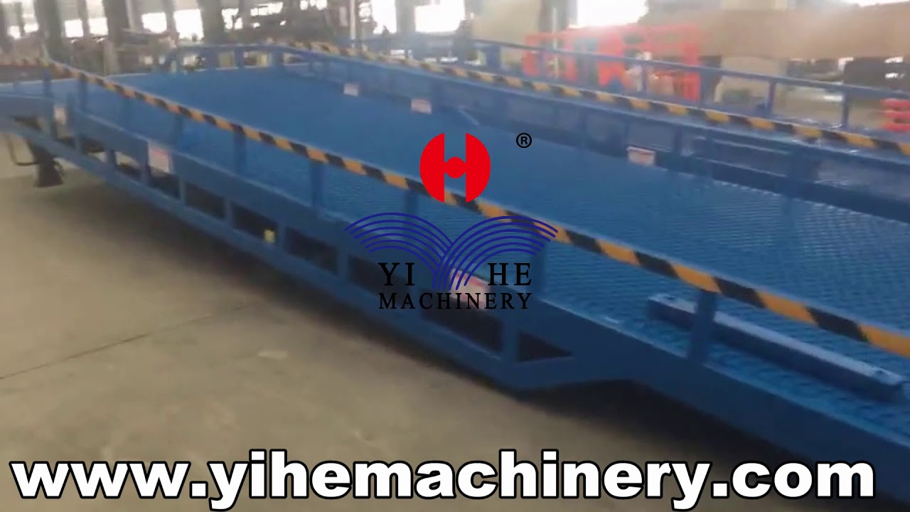 Container embarkation bridge - YouTube