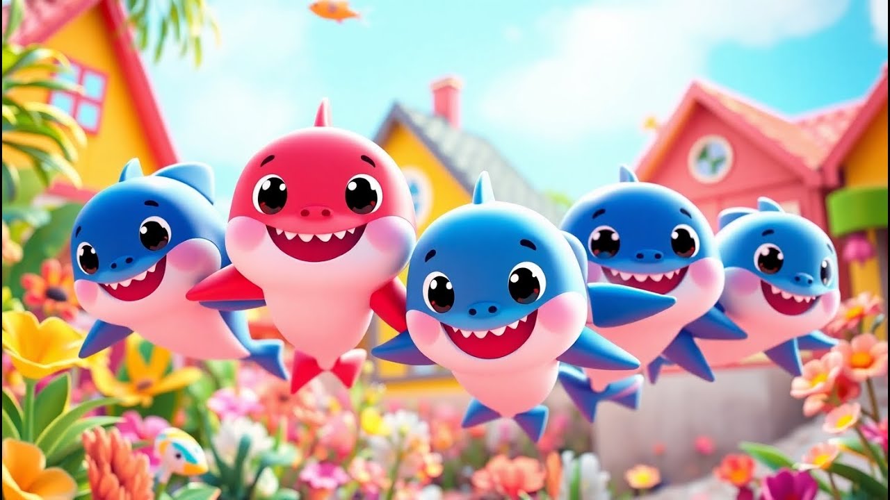 Counting Song with Baby Shark Family | Fun Numbers Song for Kids ...