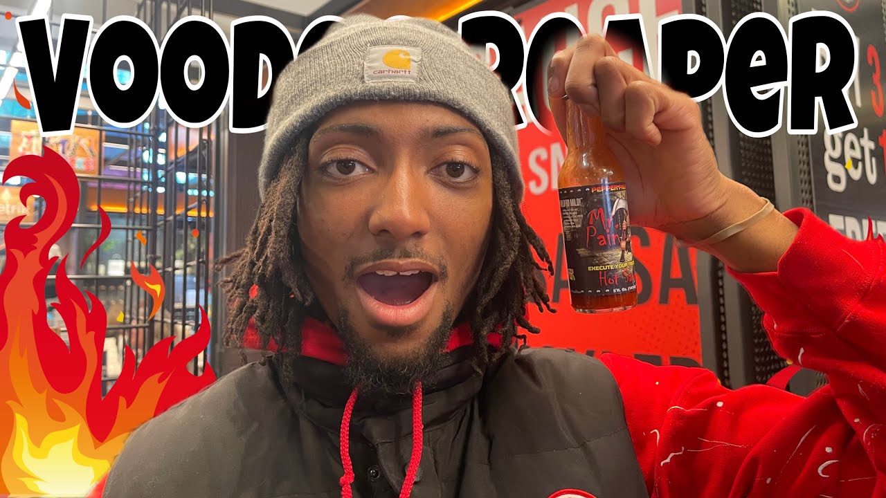 Trying The HOTTEST VOODOO REAPER SAUCE IN CHICAGO! - YouTube
