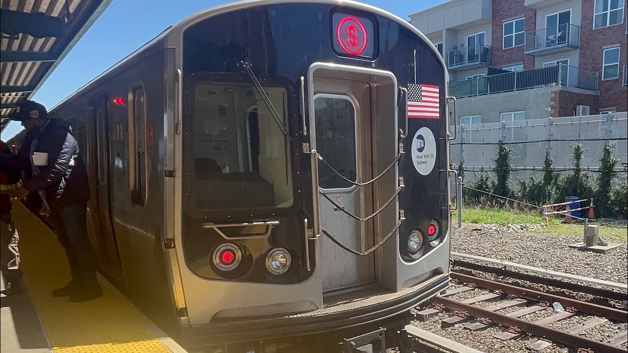 (FULL RIDE) On board R179 (S)huttle train to Broad Channel - YouTube