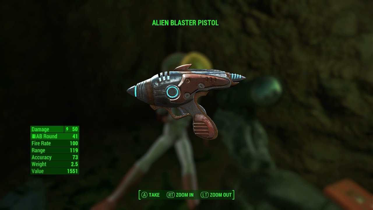 Fallout 4 Alien Crash Site Location and Alien Pistol Location 1080p ...