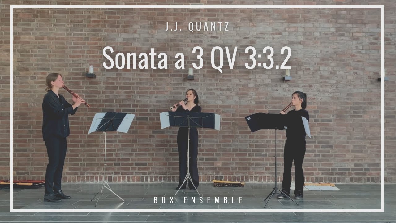 Johann Joachim Quantz - Sonata a 3 QV 3:3.2 - YouTube
