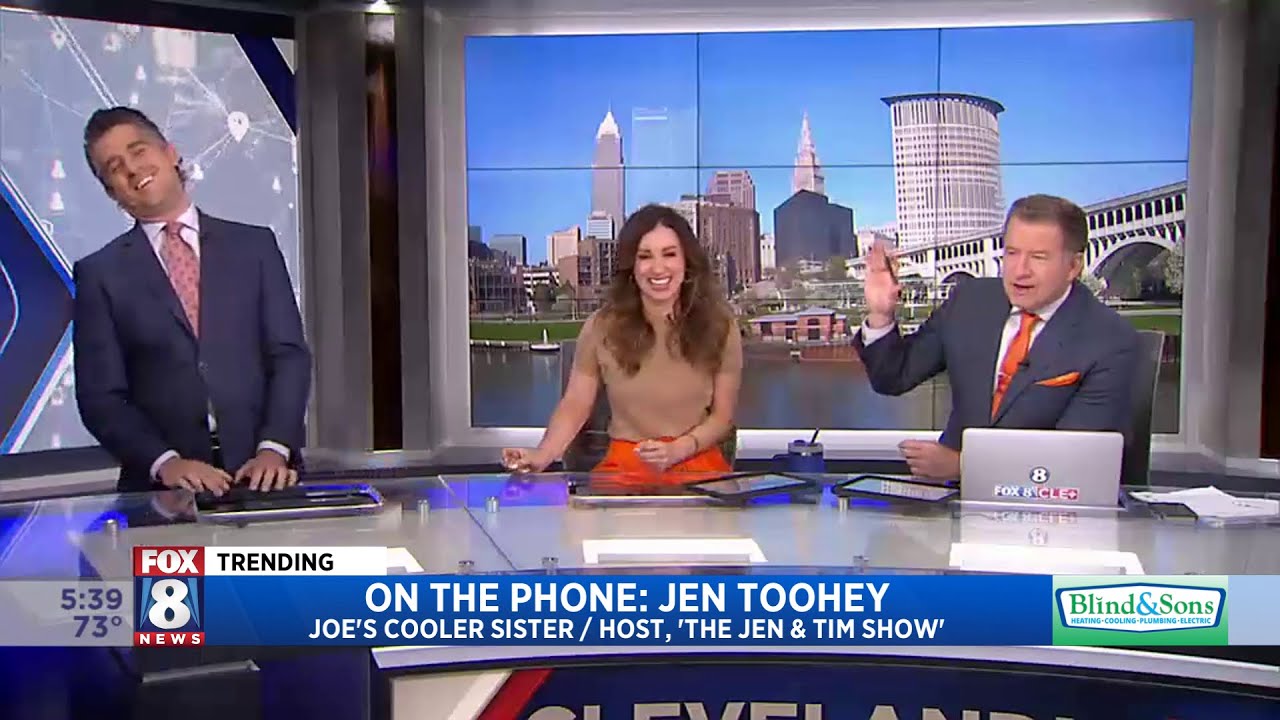 Fox 8 News | Jen Toohey Surprises Joe as Sibling Rivalry Continues ...