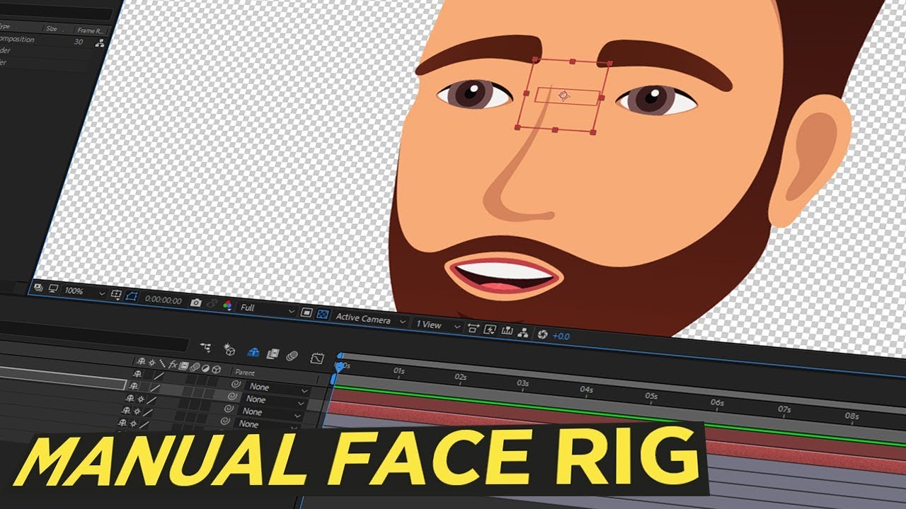 MANUAL FACE RIG - AFTER EFFECTS TUTORIAL - YouTube
