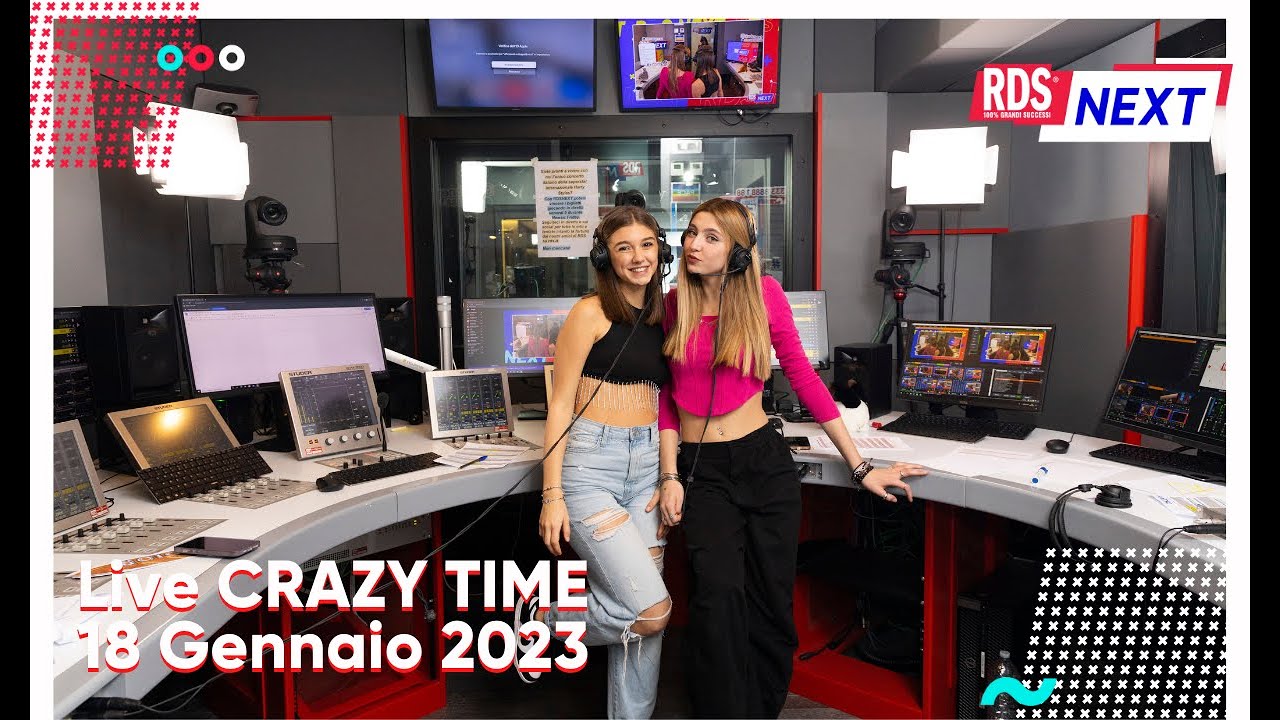 CRAZY TIME del 18/01/2023: Elisa Campolunghi e Aurora Mariani - YouTube