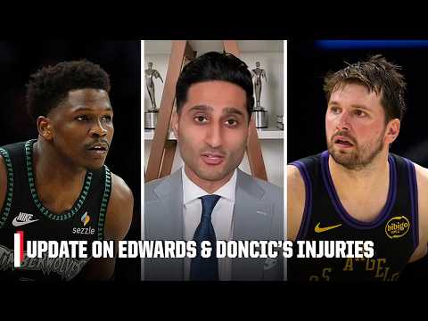 Shams gives an update on Anthony Edwards & Luka Doncic's injuries + Nuggets' future | NBA Tip-Off