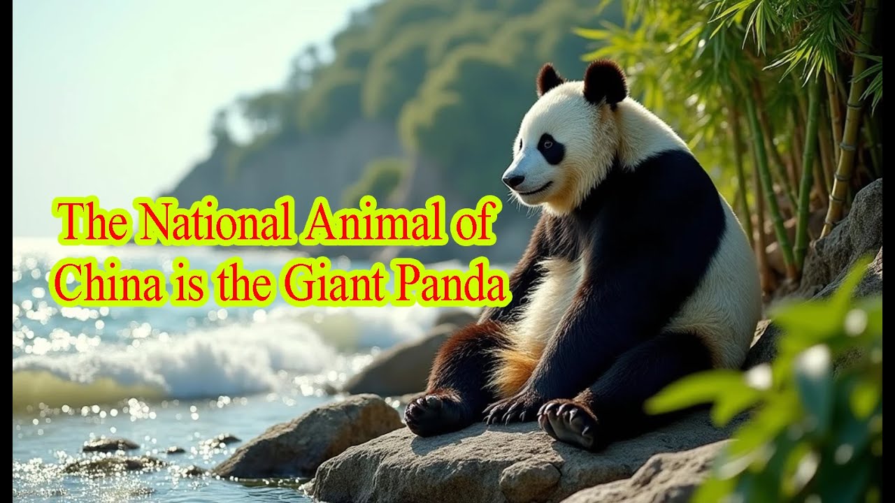 The National Animal of China is the Giant Panda - YouTube