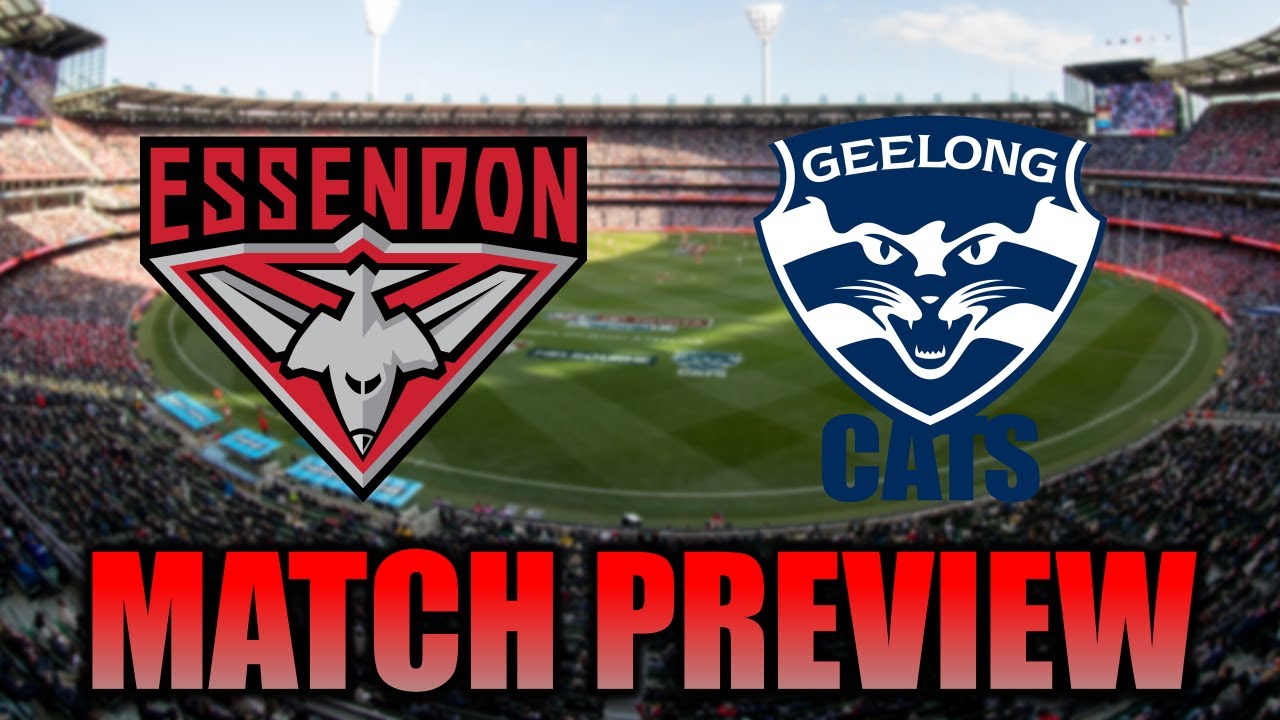 Essendon v Geelong Round Fourteen Prediction + Preview - YouTube