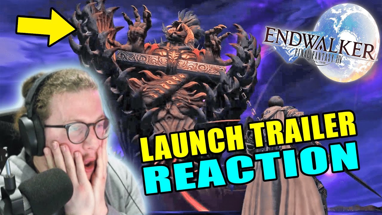RJ REACTS To The FFXIV ENDWALKER Launch Trailer! - YouTube