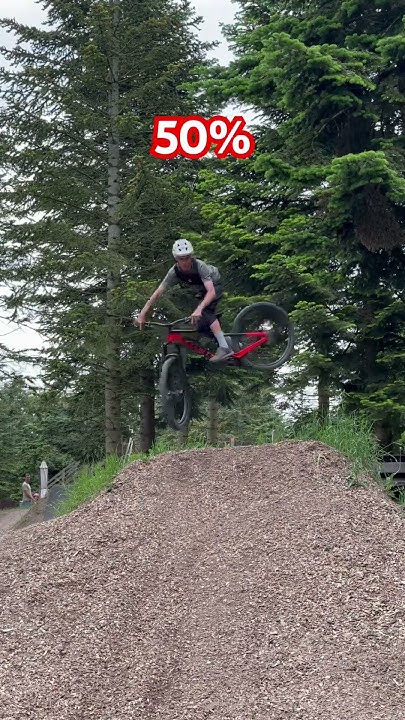 From 0% to 100% #mtb #downhill #jumps #shred #bikepark #bikelife #bike #fun #day #vejle #mtblife ...