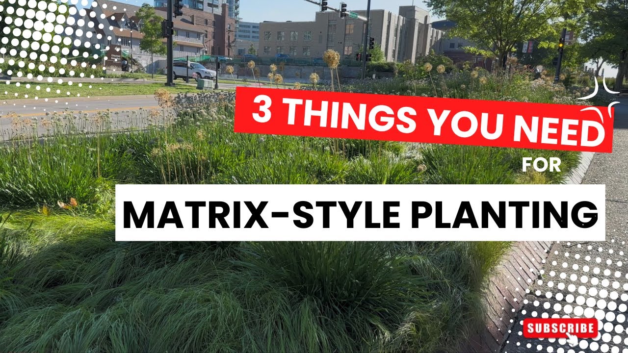 3 things you need for Matrix-style planting 3️⃣#beginnergardening # ...