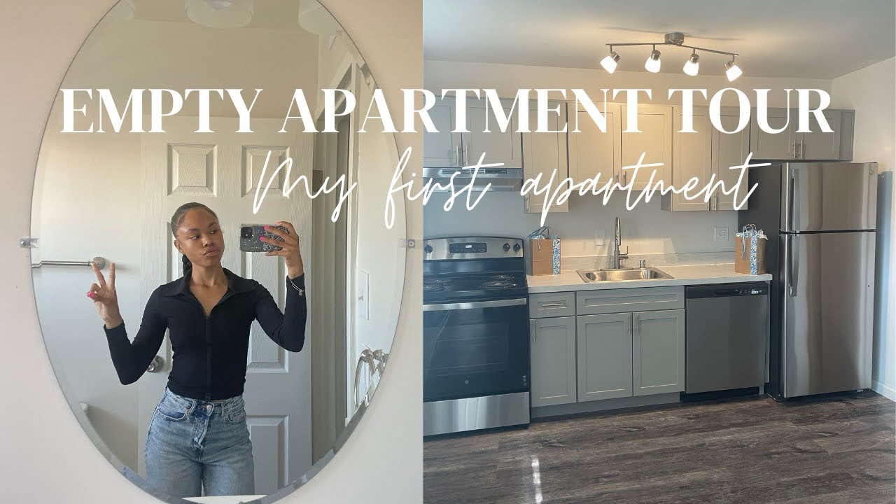 EMPTY APARTMENT TOUR | MY FIRST APARTMENT! - YouTube