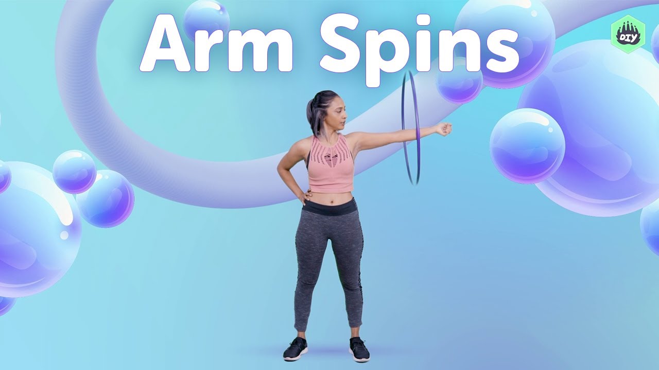Arm spins - how to hula hoop - YouTube